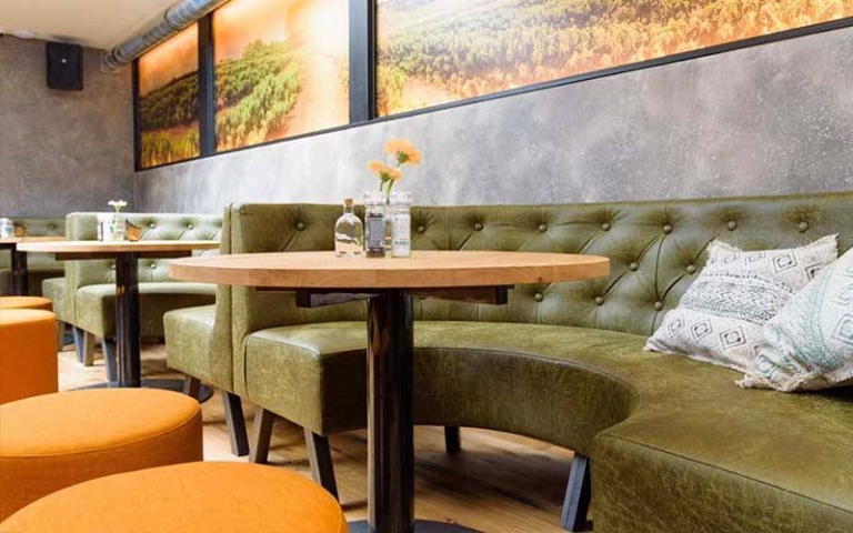 Ronde bank op maat | Meubelmaatwerk